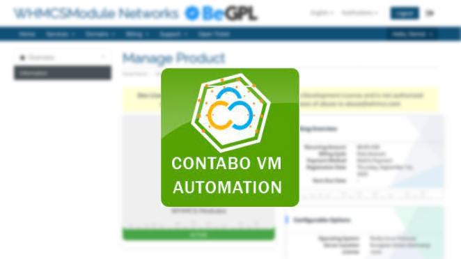 Contabo Cloud Automation for WHMCS v2024.4 (Pre-activated) Download - BeGPL