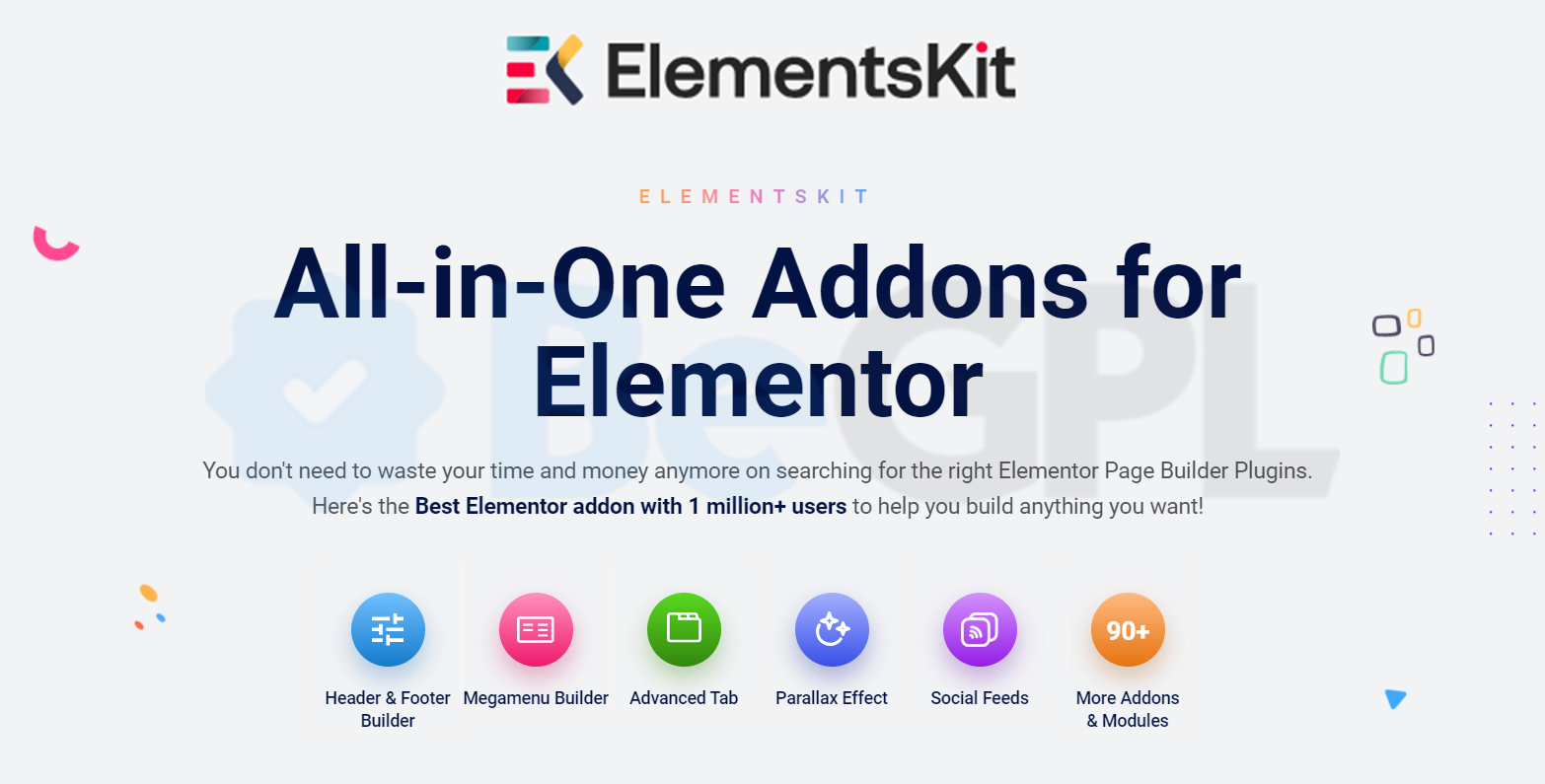 WPmet ElementsKit - All in One Bundle Lifetime - BeGPL